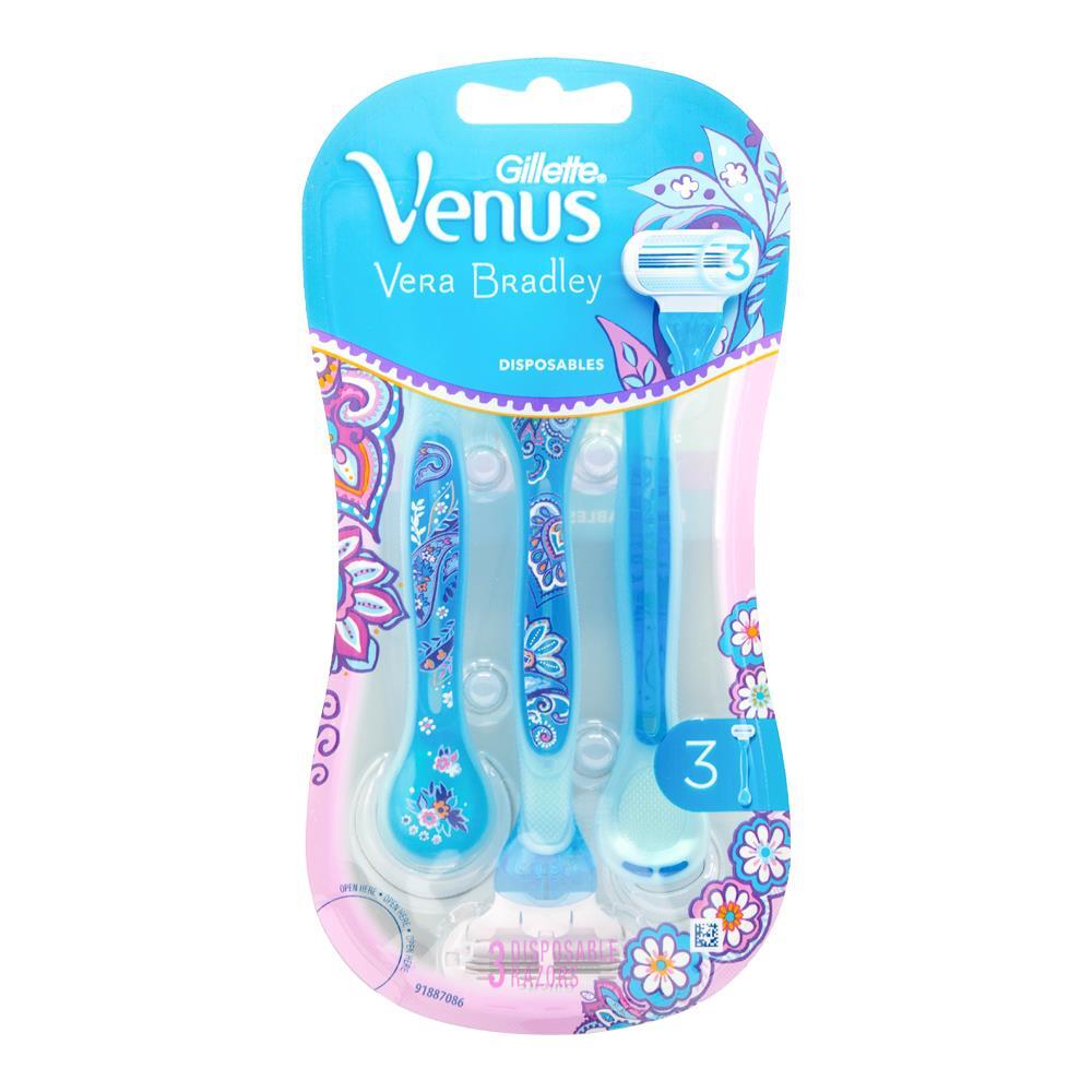 Buy Gillette Vera Bradley + Venus Extra Smooth Swirl Blade 4 Pack ...
