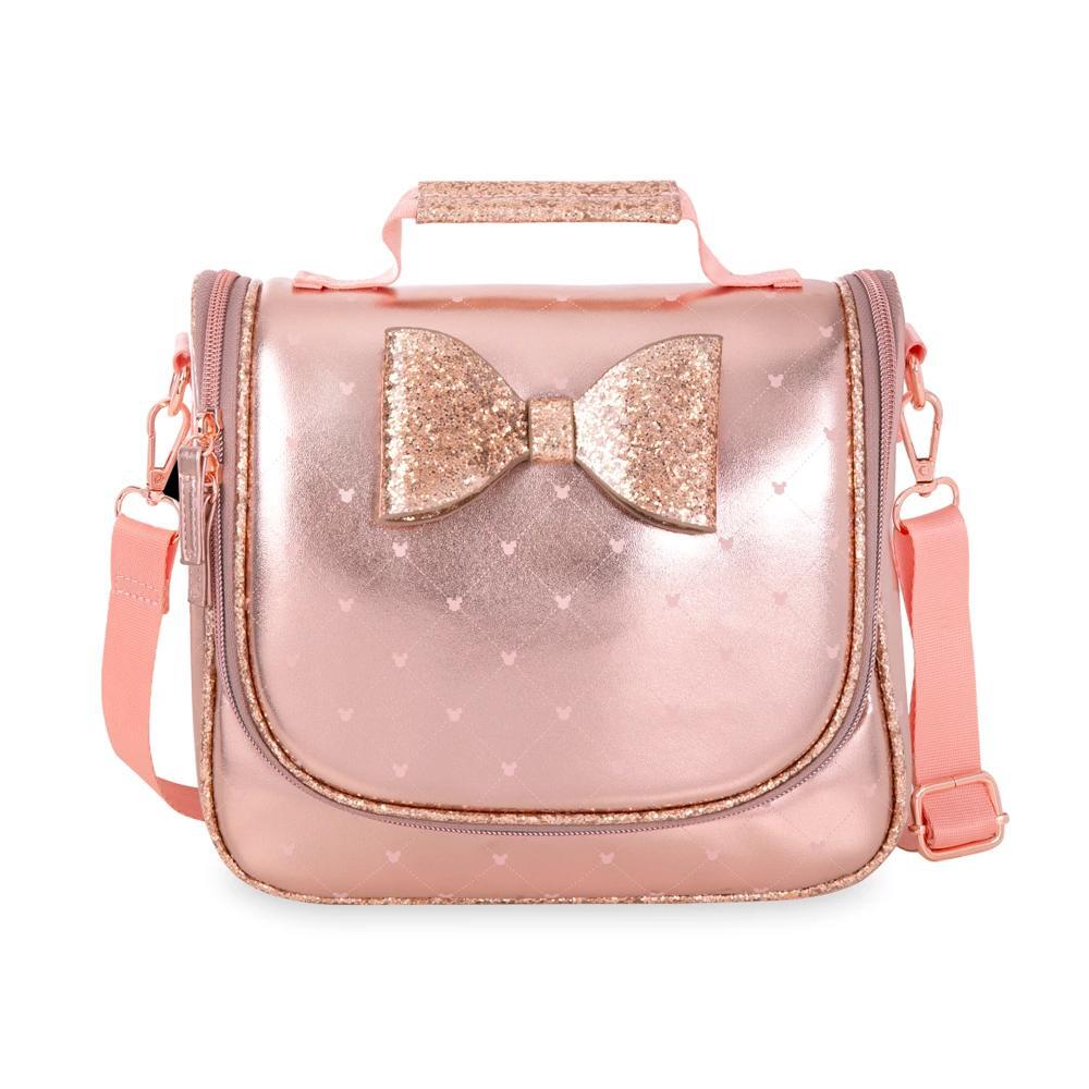 Buy Disney Minnie Mouse Rose Gold Lunch Tote Bag - New, With Tags ...