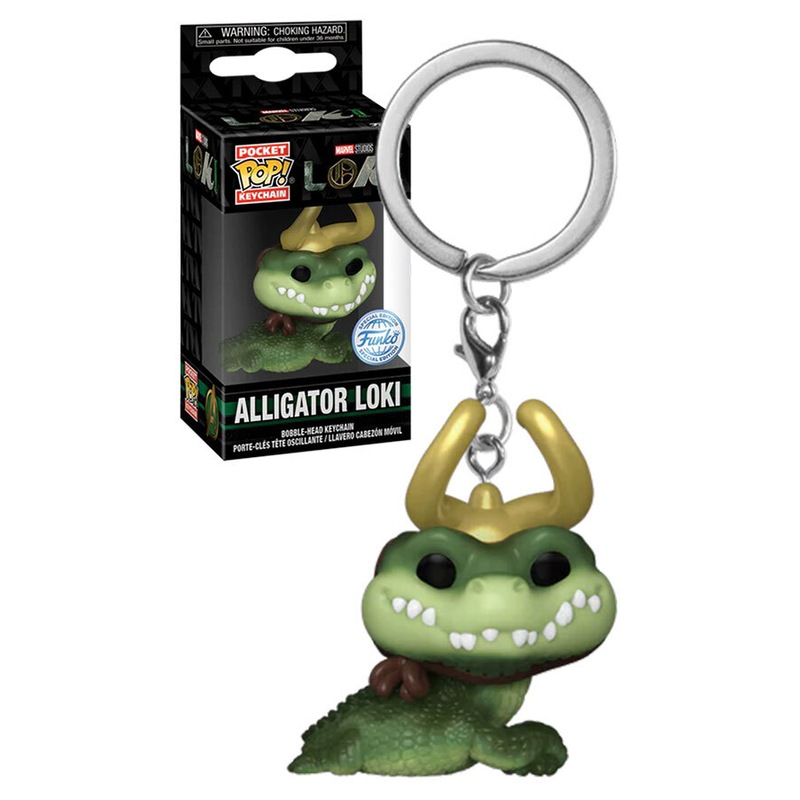 Buy Funko Pocket POP! Keychain Loki #74027 Alligator Loki - New, Mint ...