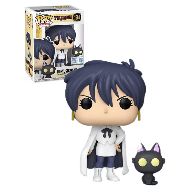 Buy Funko POP! Animation Trigun #1684 Meryl Stryfe With Kuroneko - 2024 ...