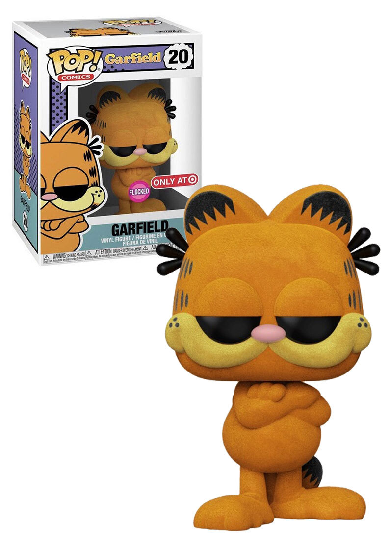 Buy Funko POP! Comics Garfield #20 Garfield (Flocked) - Limited Target ...