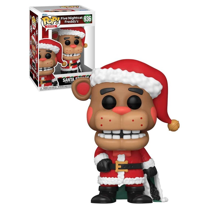 Buy Funko POP! Games Five Nights At Freddy's #936 Santa Freddy - New ...