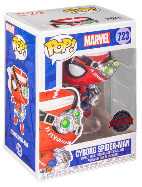 Buy Funko POP! Marvel #723 Cyborg Spider-Man - New, Mint Condition ...