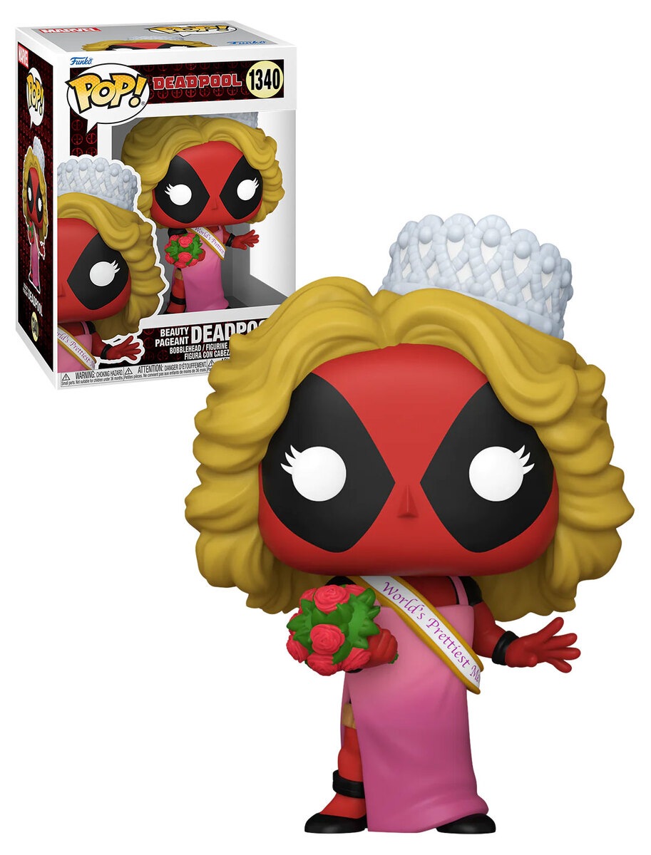 Buy Funko POP! Marvel Deadpool #1340 Beauty Pageant Deadpool - New ...