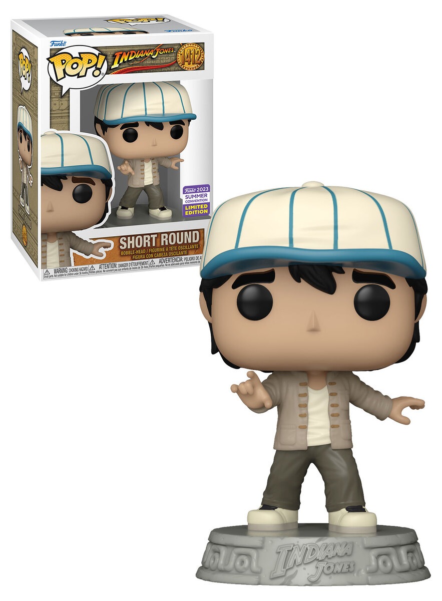 Buy Funko POP! Movies Indiana Jones #1412 Short Round (Temple Of Doom ...