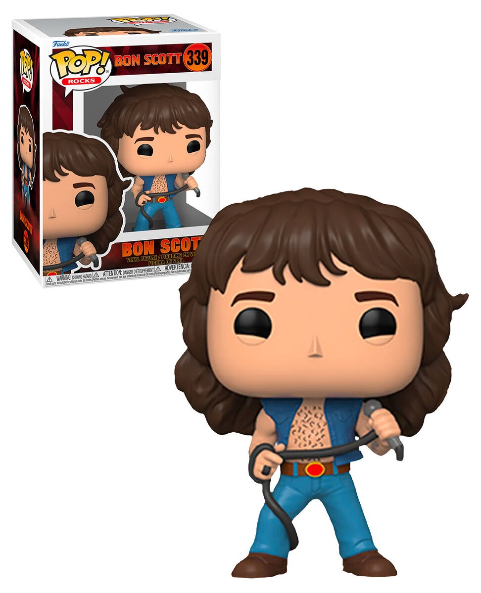 Buy Funko POP! Rocks Bon Scott #339 Bon Scott - New, Mint Condition ...