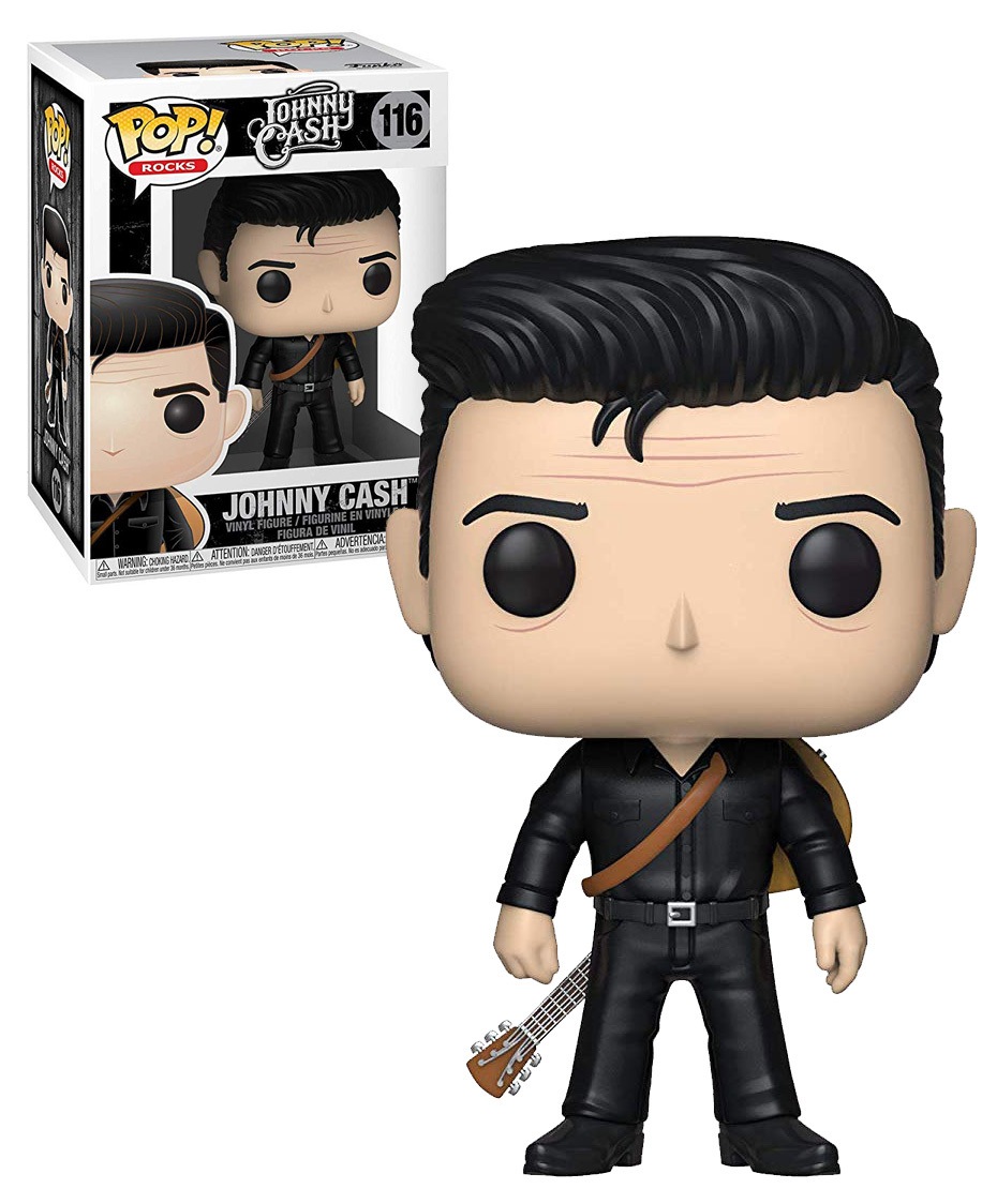 Buy Funko POP! Rocks Johnny Cash #116 Johnny Cash The Man In Black ...