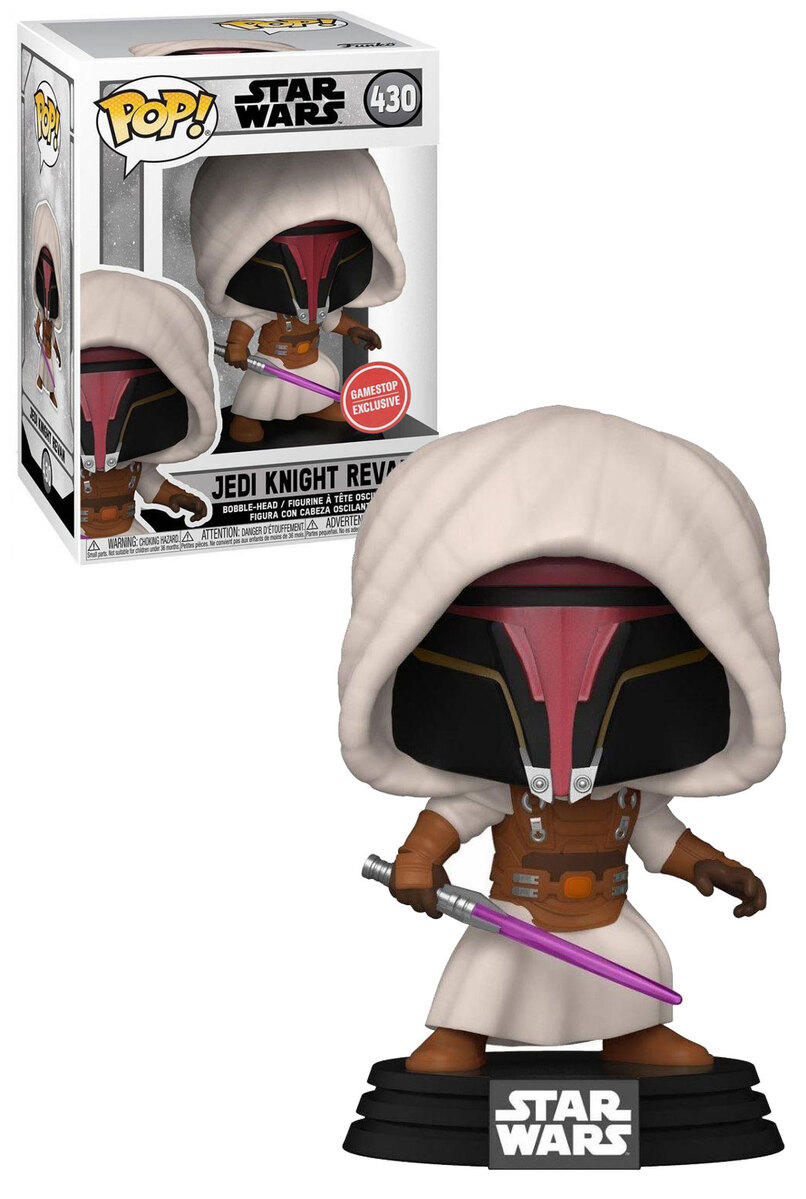 Buy Funko POP! Star Wars Gaming Greats #430 Jedi Knight Revan - Limited ...