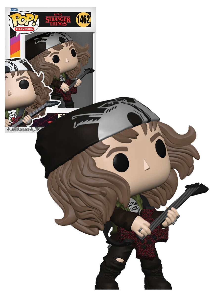 Buy Funko POP! Television Netflix Stranger Things #1462 Eddie (With Guitar) - New, Mint ...