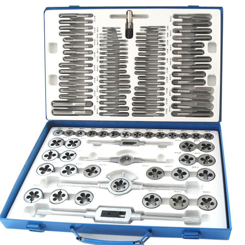 Buy 110 Piece Alloy Steel Tap & Die Set - MyDeal Australia