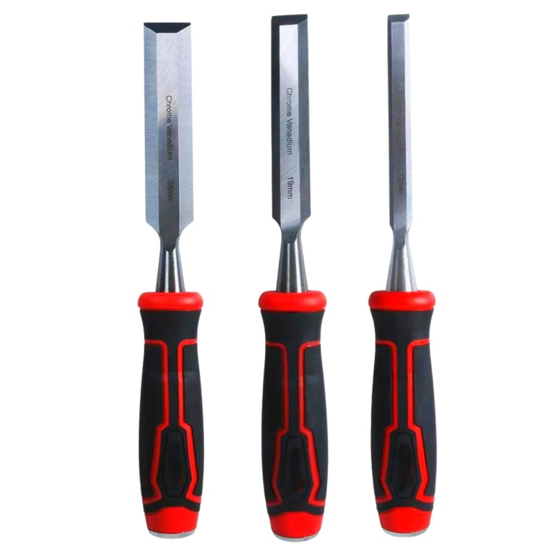 Buy 3 Piece Wood Chisel Set - 13mm - 19mm - 25mm - MyDeal