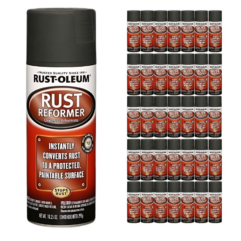 Buy (36 PACK) Rust-Oleum 248658 Automotive Rust Reformer (Flat-Black ...