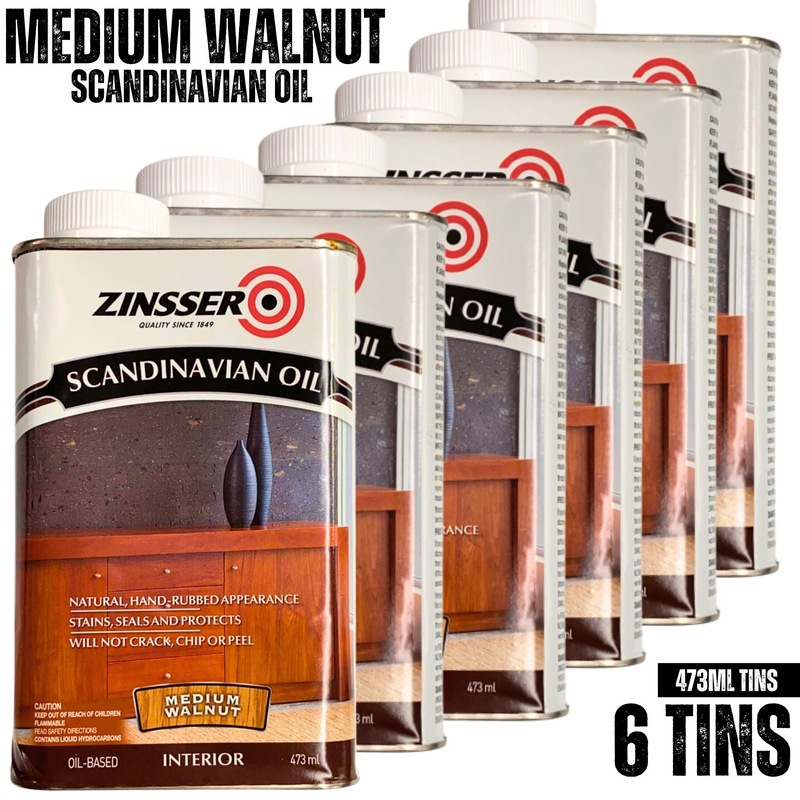 Buy (6 PACK) ZINSSER Rustoleum Scandinavian Oil (Interior) 437ml - MyDeal