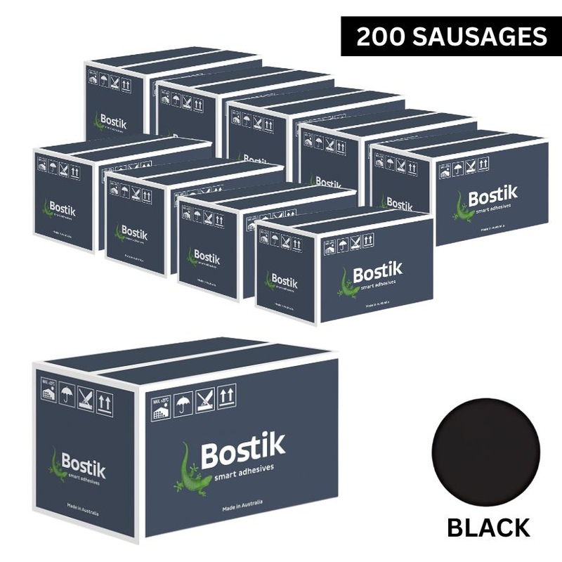 Buy BOSTIK Polyurethane Sealant 600ml Seal N Flex Black 30619337 (Box ...