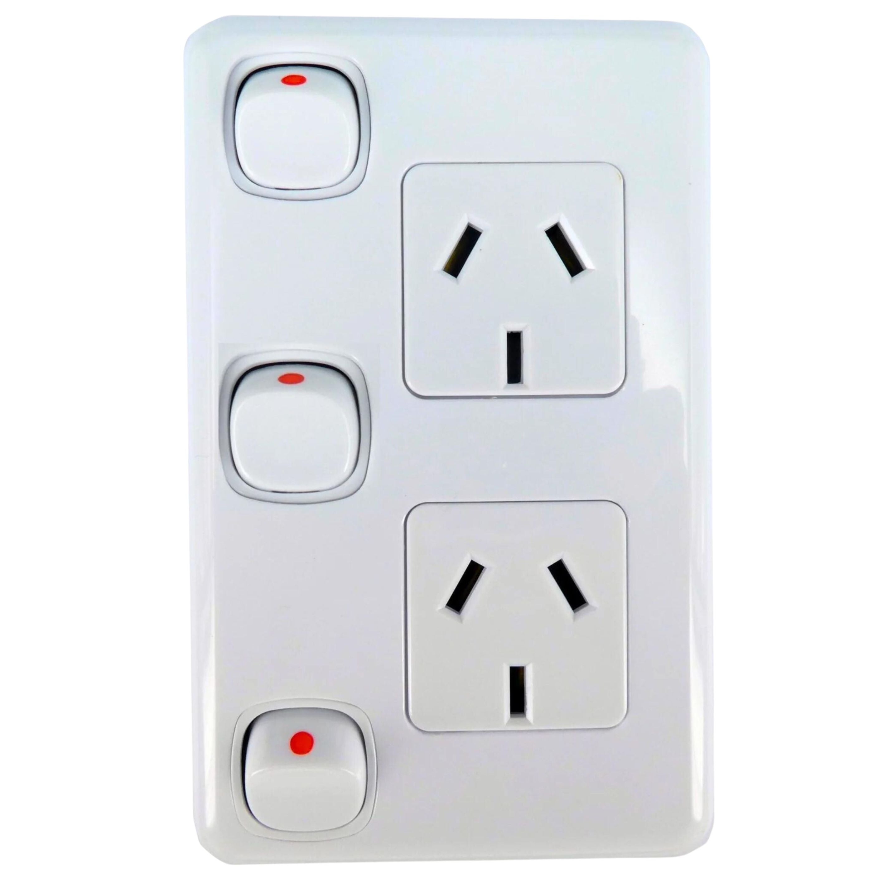 Buy Double Powerpoint with Extra Switch - MyDeal Australia