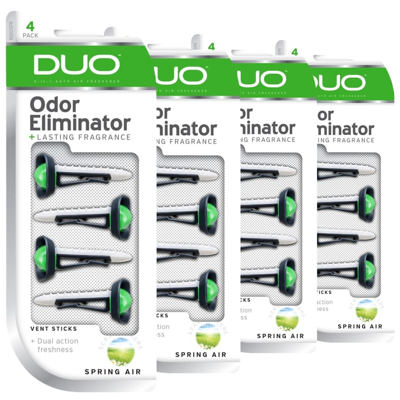 Buy DUO Air Freshener and Odor Eliminator Vent Sticks - Spring Air ...