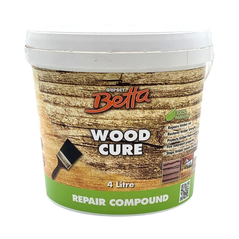Buy Gripset Betta Wood Cure BETRC009 - 4 Litres - MyDeal