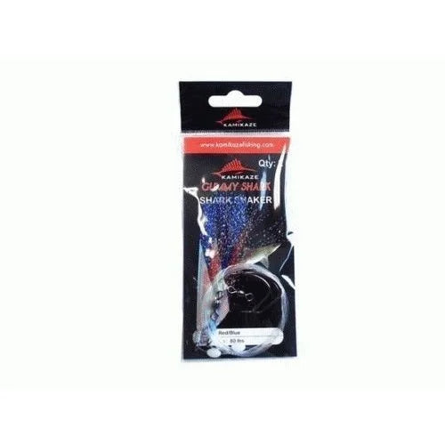 Buy Premade Gummy Rig Shark Shaker Twin Pack (Red/Blue) - MyDeal Australia