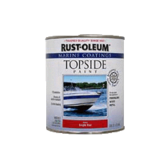 Buy Rust-oleum Topside Marine Coating - Bright Red - Rustoleum - MyDeal ...