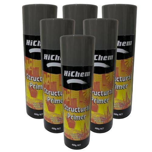 Buy Rustoleum HiChem Structural Primer 400g x6 Pack - Grey - MyDeal ...