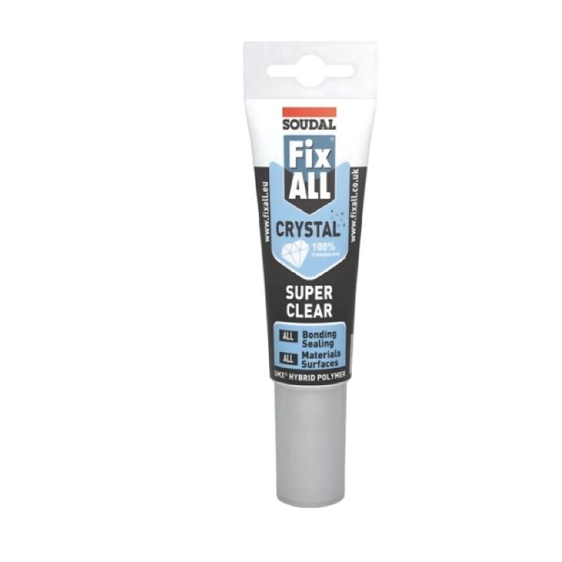 Buy Soudal 131080 Fix All Crystal 125ml - MyDeal