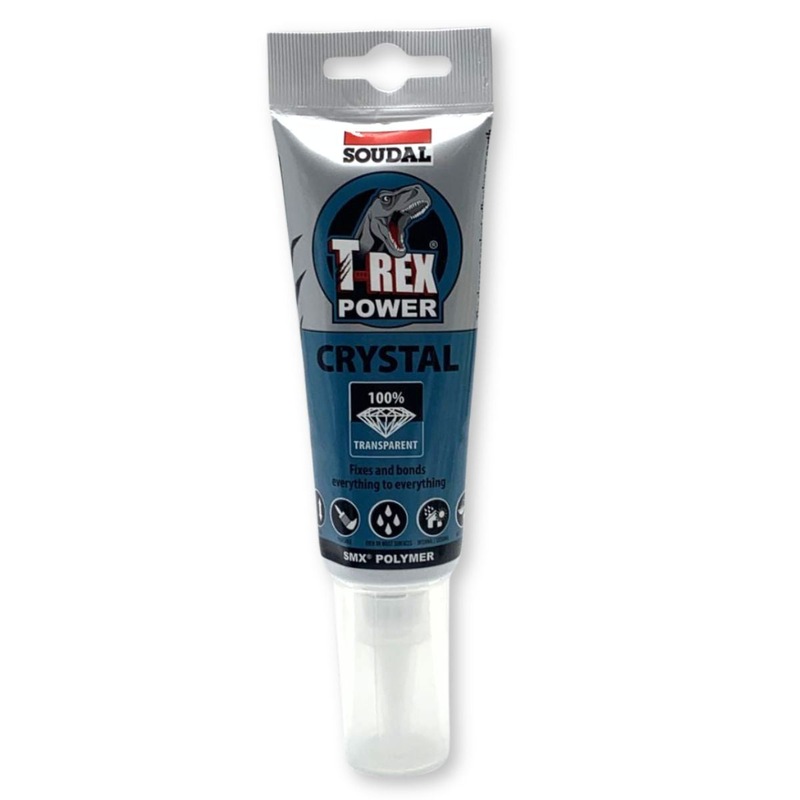 Buy Soudal 132603 T-Rex Power Bond Crystal Clear Sealant and Adhesive ...
