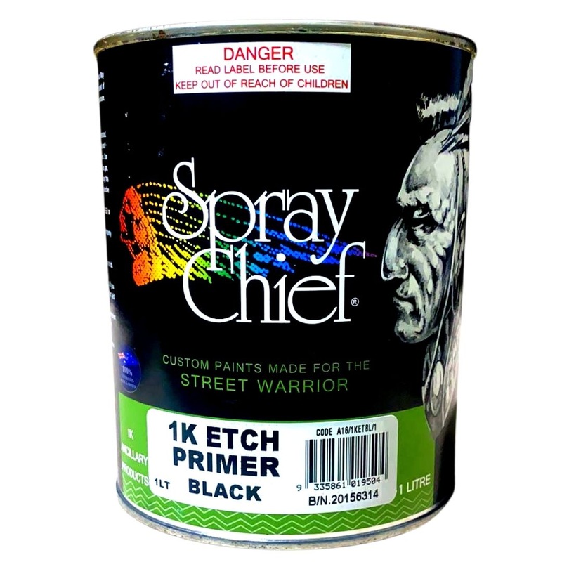 SPRAY CHIEF - 1K ETCH PRIMER BLACK - MyDeal