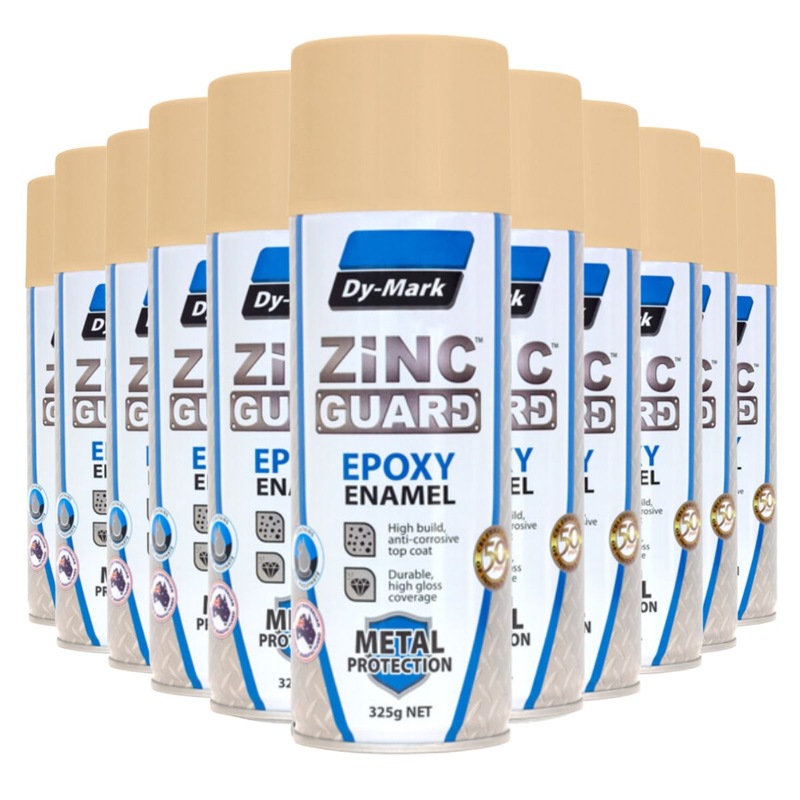 Buy Zinc Guard Classic Cream Gloss Single Pack Epoxy 325g (12 Cans ...