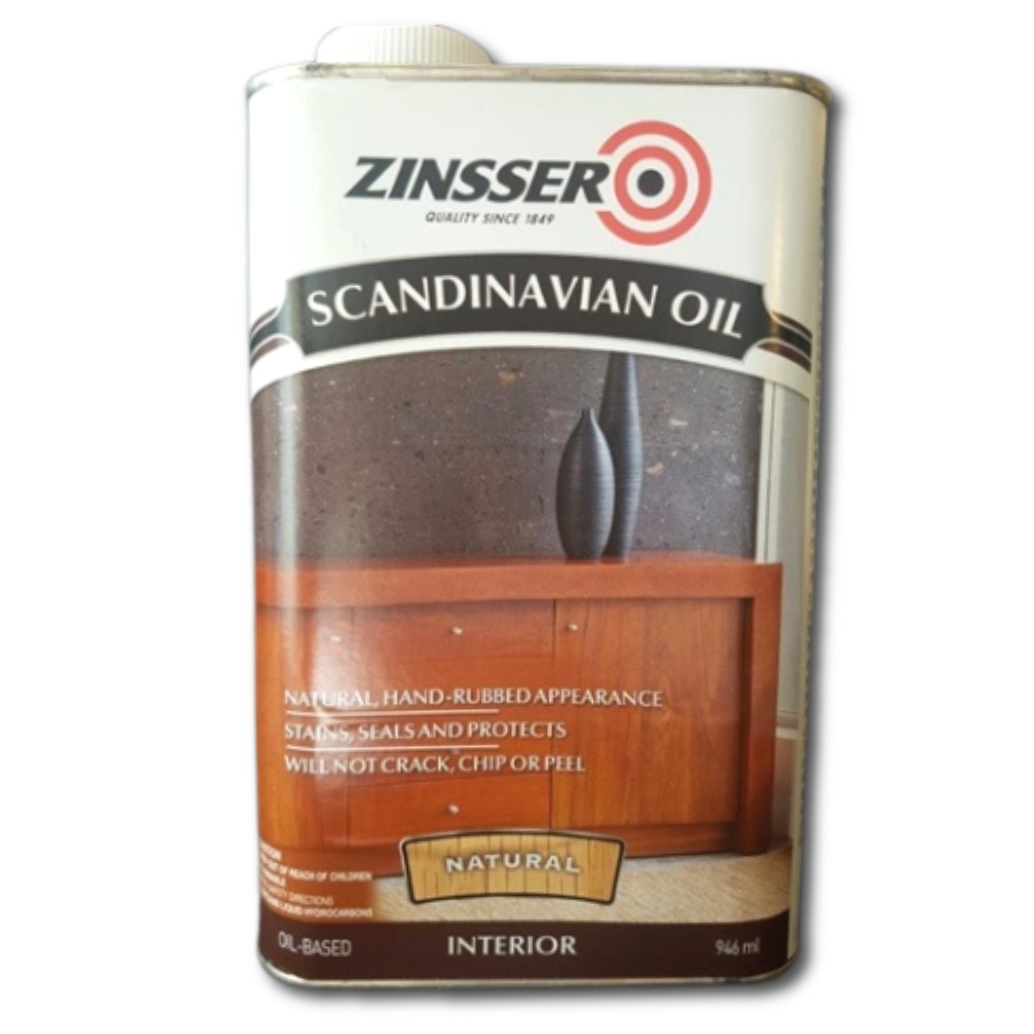 Buy ZINSSER Rustoleum NATURAL Scandinavian Oil (Interior) 946ml ...