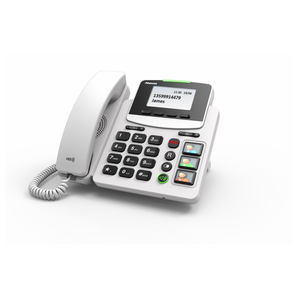 Buy Akuvox SP-R15P-EP Big Button IP Phone, EP10 Pendant Included, 1 SIP ...