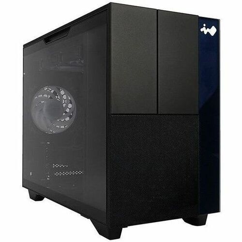 Buy F3 Mini Gaming Tower Chassis - Black SECC Tempered Glass Wood Ports ...