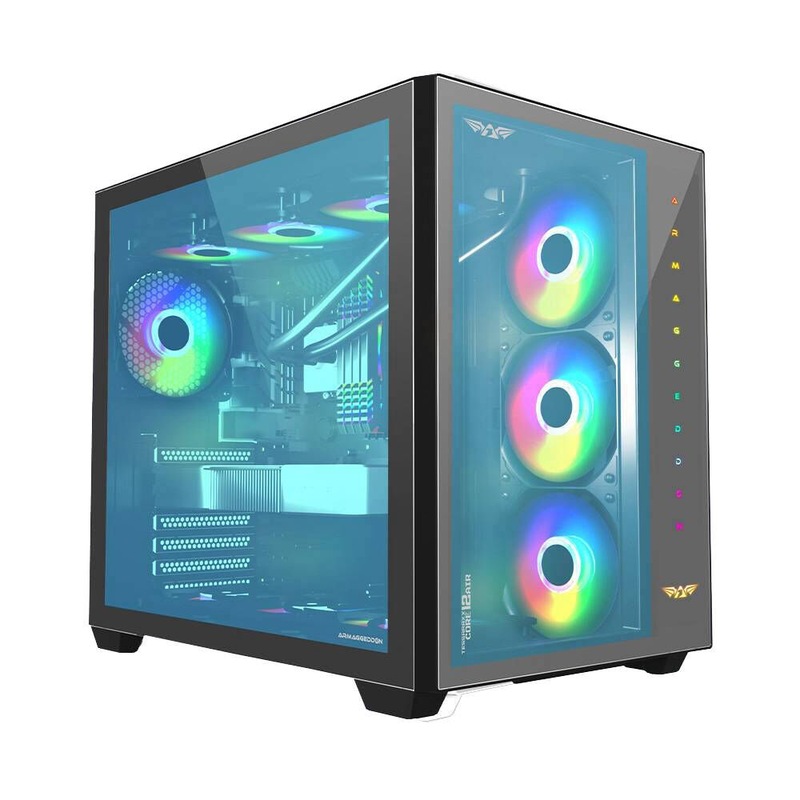 Buy Gaming PC Case Armaggeddon Tessaraxx Core 12 Air Full ATX RGB Front ...