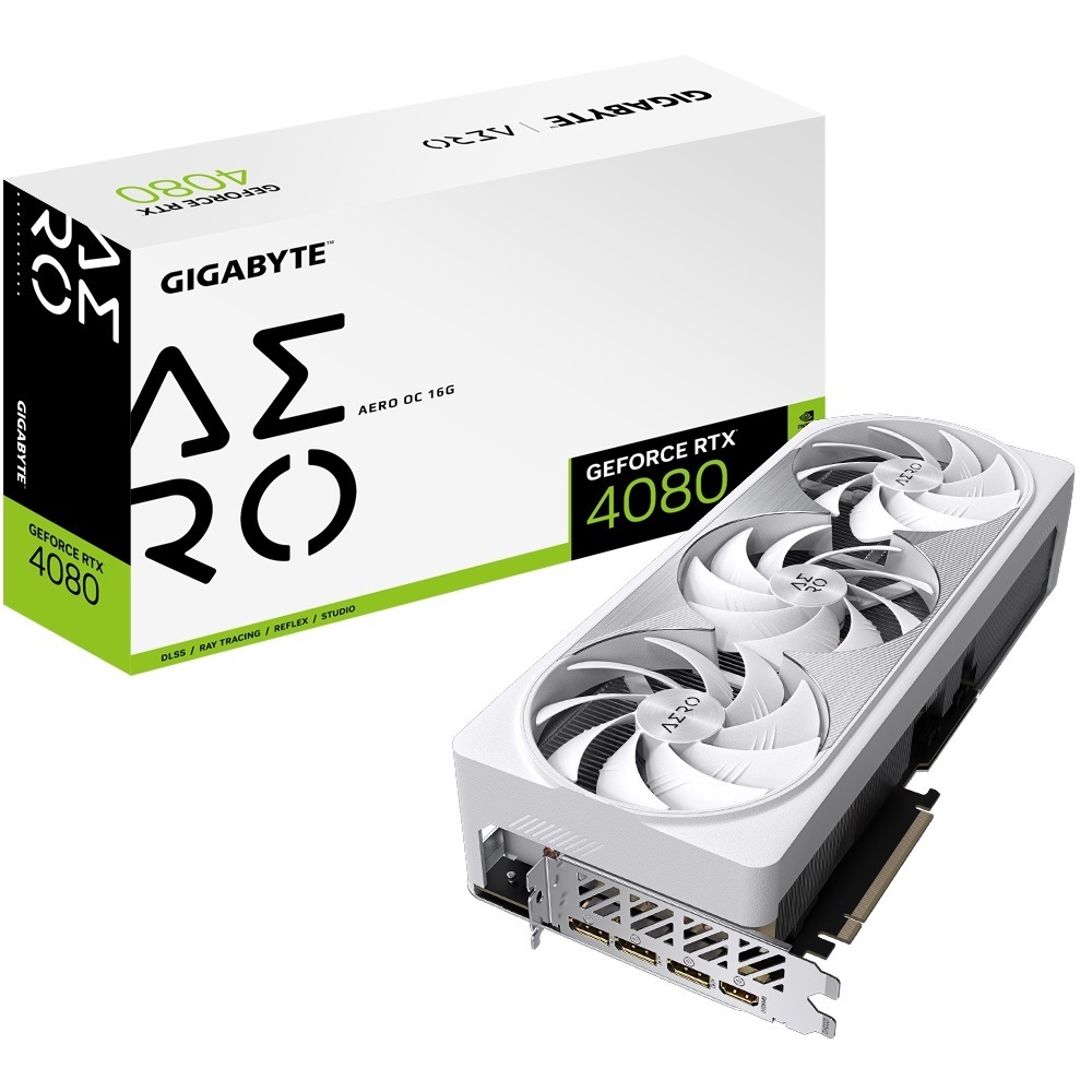Buy Gigabyte nVidia GeForce 4080 AERO OC-16GD 1.0 16G ATX GDDR6X 2535 ...