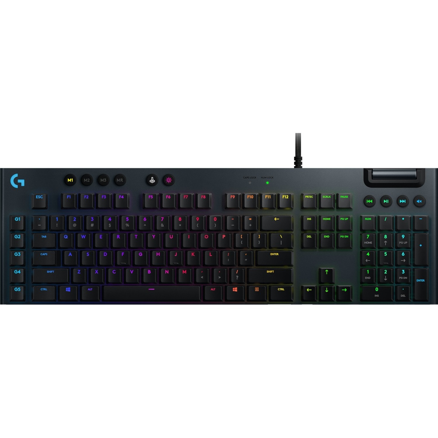 Buy Logitech G815 Gaming Keyboard - Cable Connectivity - USB Interface ...