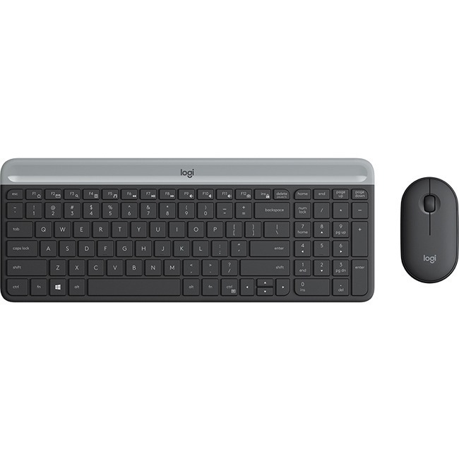 Buy Logitech MK470 Keyboard & Mouse - USB Wireless RF - Keyboard/Keypad ...