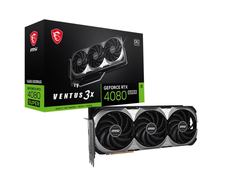 Buy MSI GeForce RTX 4080 SUPER 16G VENTUS 3X OC Video Card 2580MHz ...