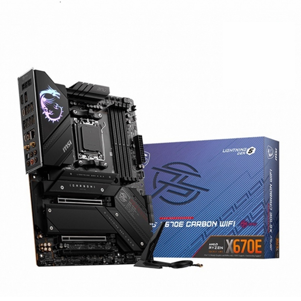 Buy MSI MEG X670E CARBON WIFI AMD AM5 ATX Motherboard - MyDeal Australia