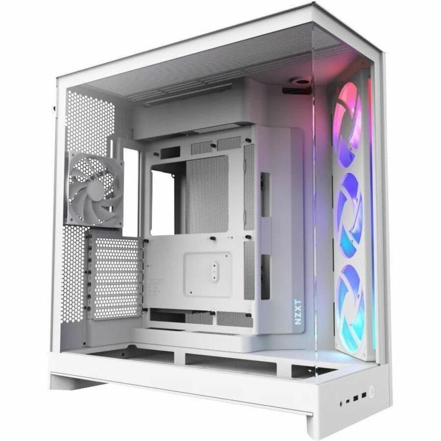 Buy NZXT H9 Flow CM-H92FW-R1 Computer Case - ATX Motherboard Supported ...