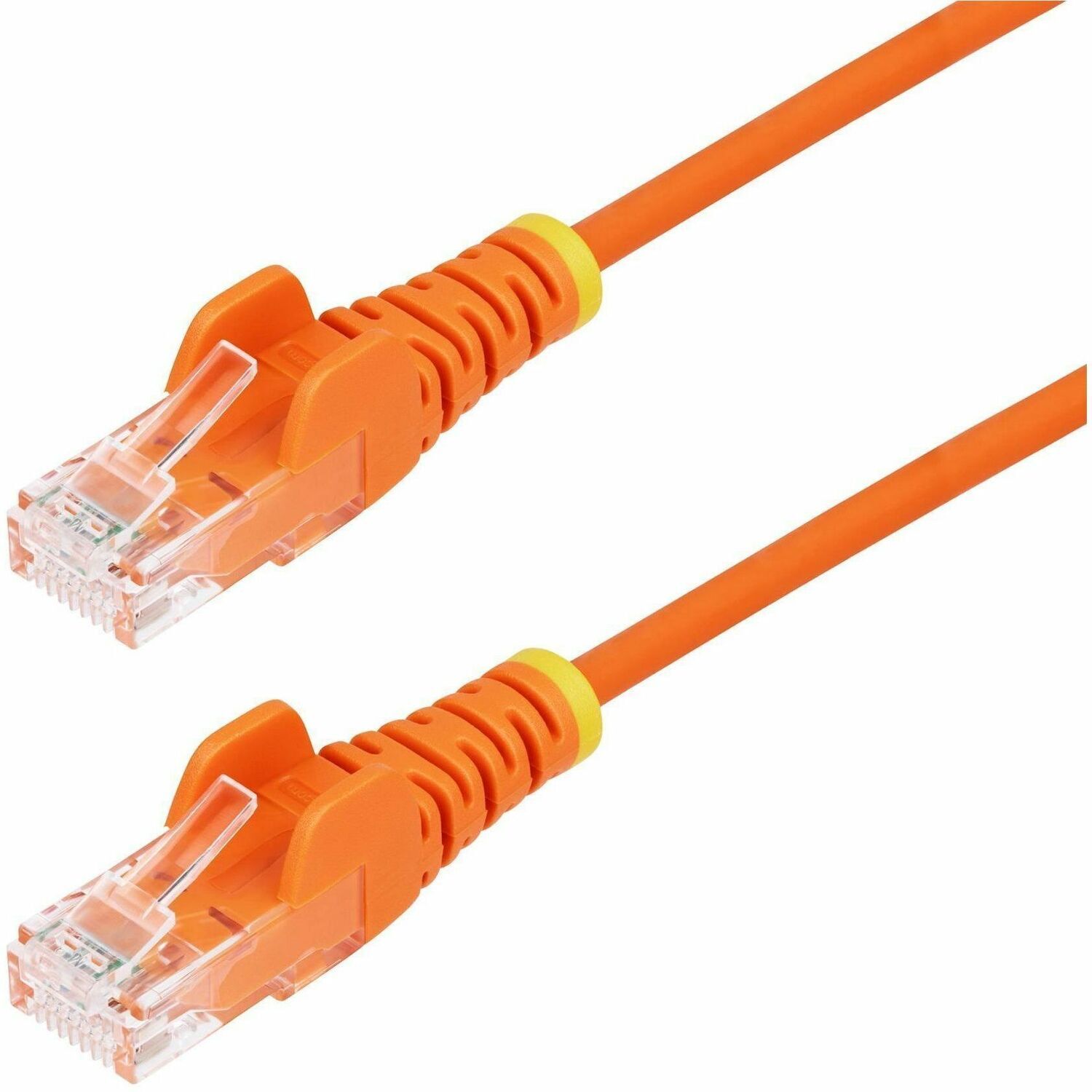 Buy StarTech.com 2m Orange Slim CAT6 Ethernet Cable, Snagless RJ45, UTP ...