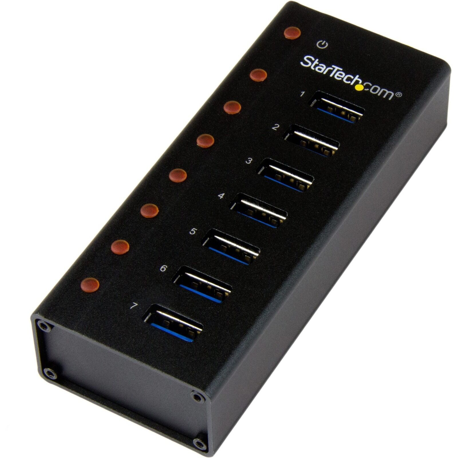 Buy StarTech.com 7 Port USB 3.0 Hub - 5Gbps - Desktop or Wall-mountable ...
