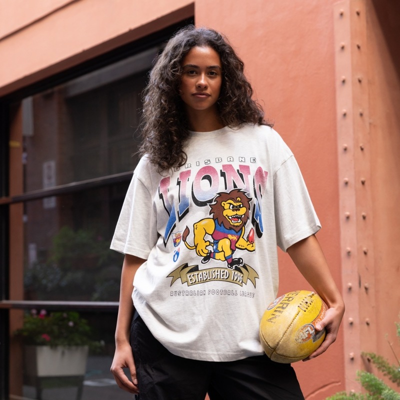 Buy Brisbane Lions Mitchell & Ness Character Tee - MyDeal