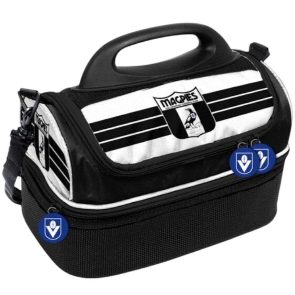 Buy Collingwood Magpies Retro Dome Lunch Cooler Bag - MyDeal Australia