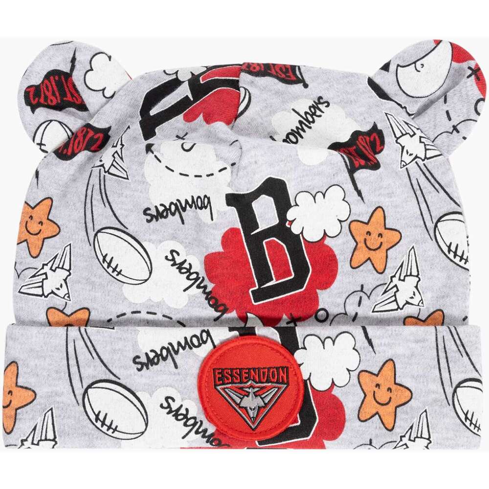 Buy Essendon Bombers Baby Cloud Beanie - MyDeal Australia