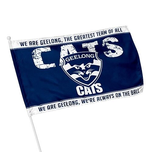 Buy Geelong Cats Kids Supporter Flag - MyDeal Australia