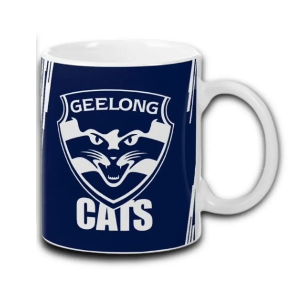 Buy Geelong Cats Team Song Coffee Mug - MyDeal Australia