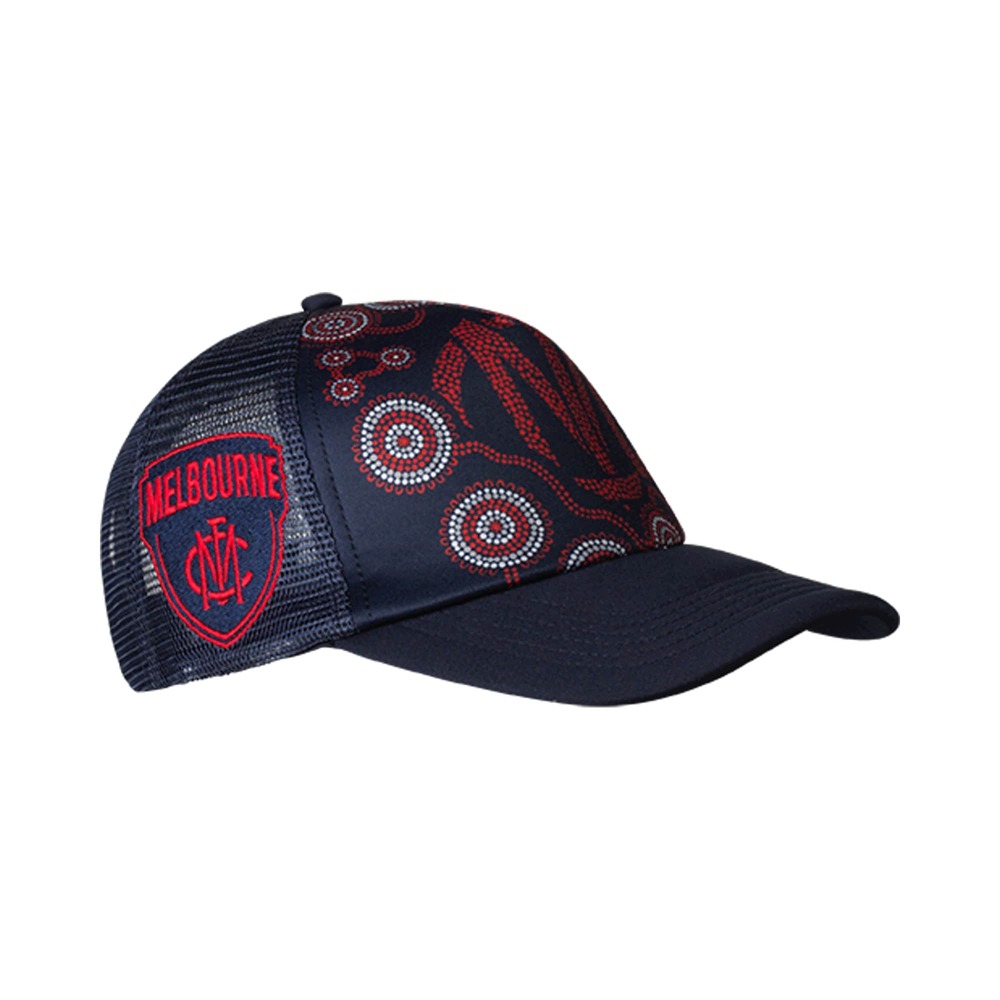 Buy Melbourne Demons Adults Indigenous Trucker Cap - MyDeal Australia
