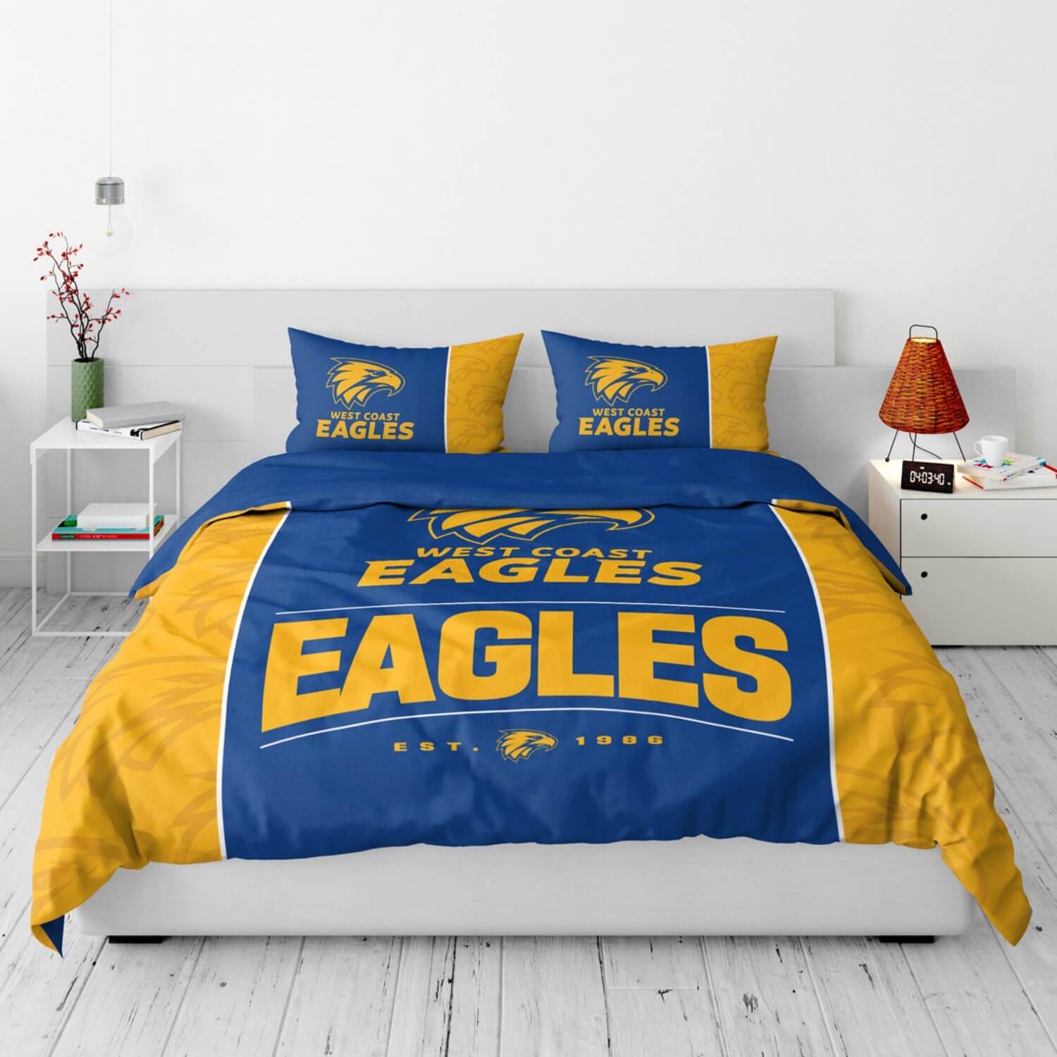 Buy West Coast Eagles Queen Doona Cover - MyDeal Australia