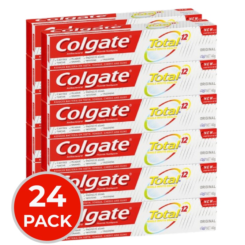 24 x Colgate Total Original Toothpaste 40g - MyDeal's Boxing Day Sale 2024