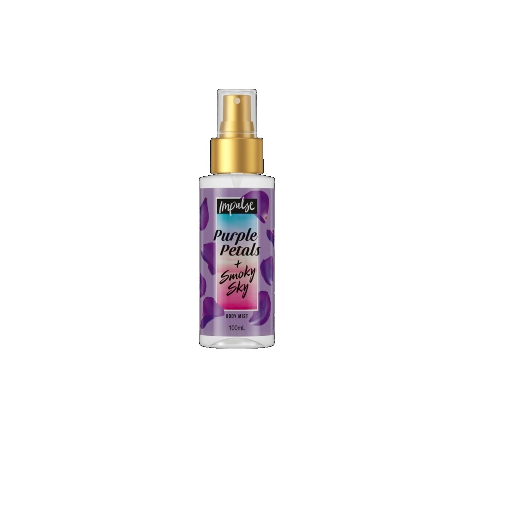 Buy Impulse Body Mist Fizzy Purple Petal & Smoky Sky 100mL - MyDeal ...