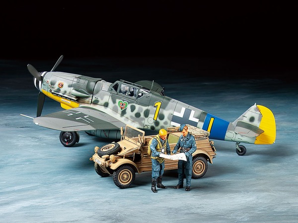 Buy 1/48 Messerschmitt Bf109 G-6 and Kubelwagen Type 82 Set - MyDeal ...